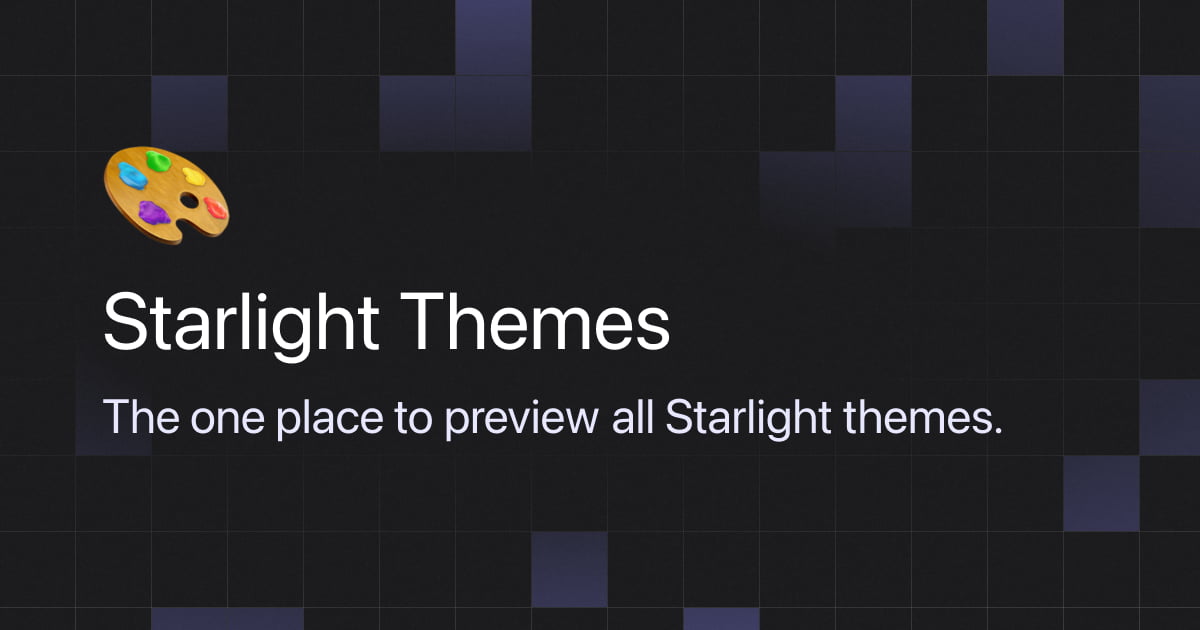 Starlight Default Theme